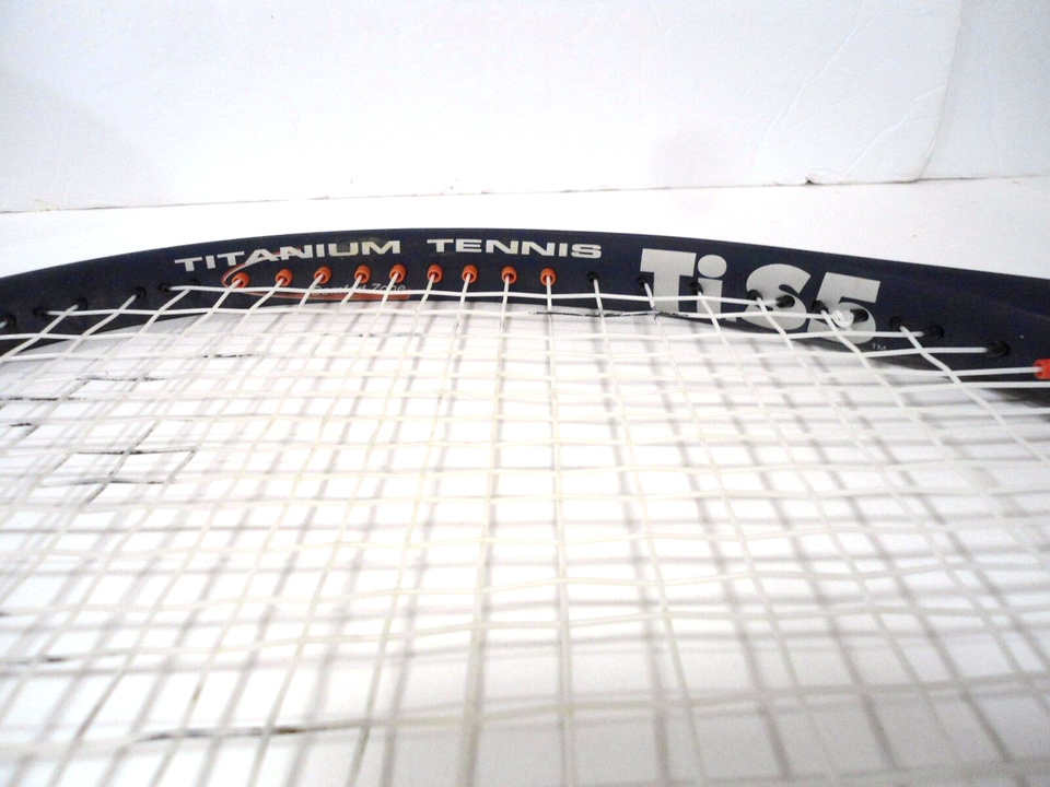 HEAD Ti.S5 XtraLong Tennis Racquet Comfort Zone Titanium Racket Grip ...