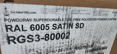 RAL-6005 Satin Super Durable Polyester Powder Coat | eBay