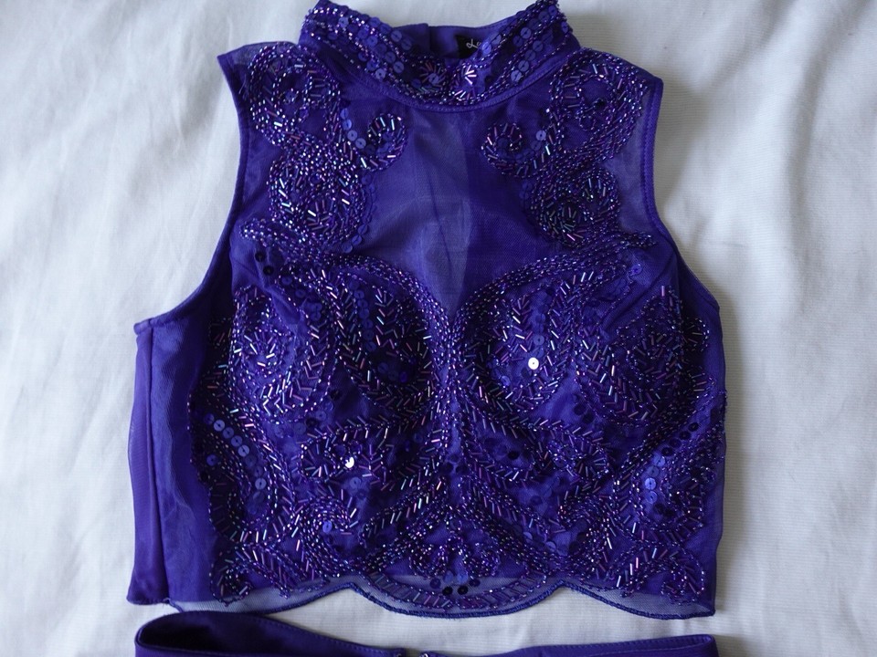 Royal Blue 2-piece dress | eBay