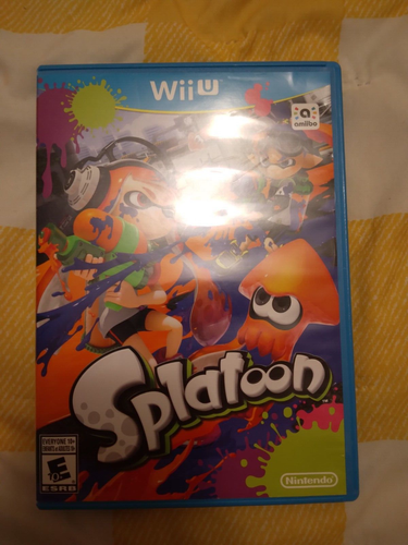 Splatoon Wii U 2015 Video Game With Box No Manual Included Tested and ...