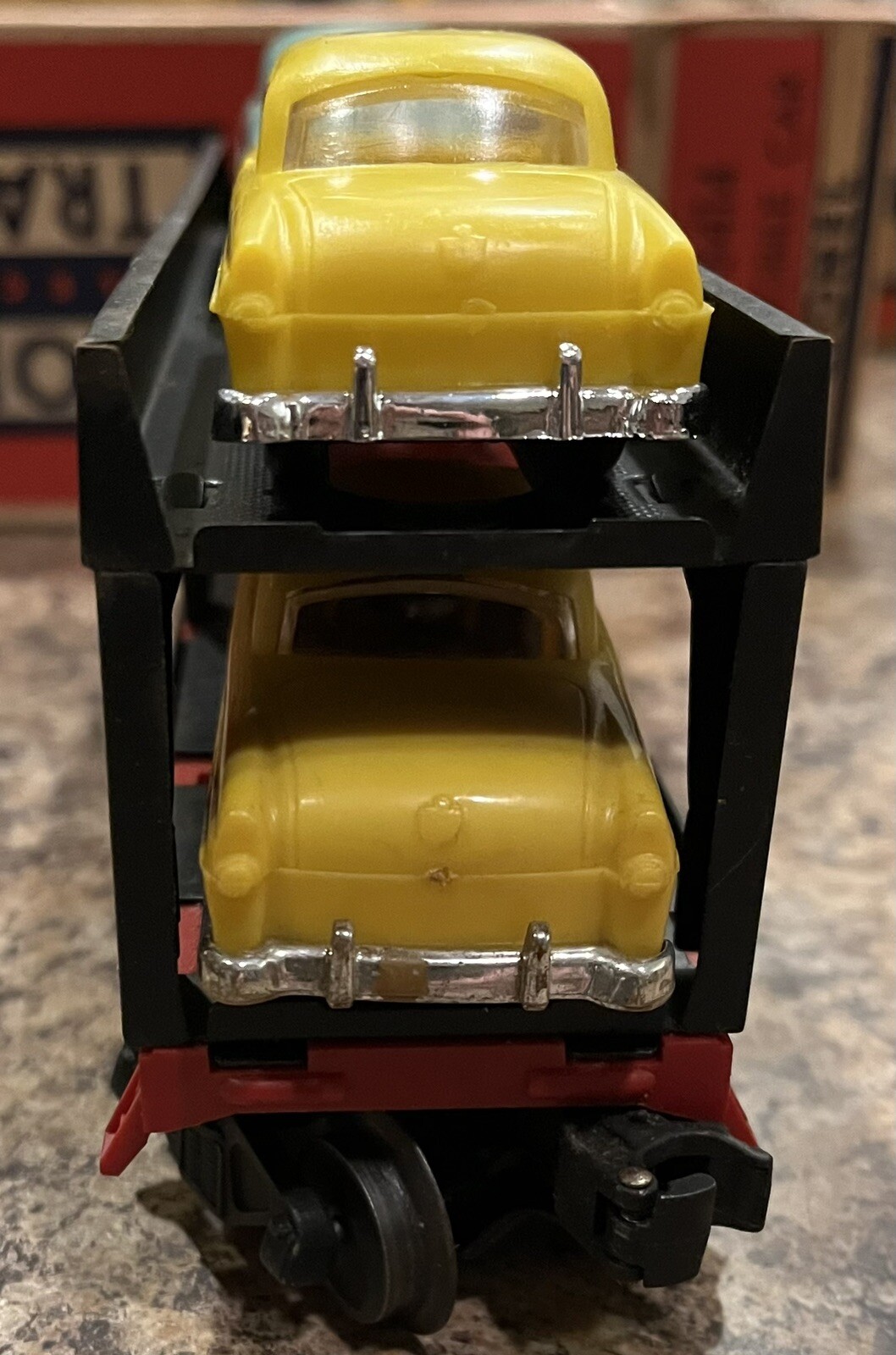 LIONEL NO. 6414 AUTOMOBILE CAR IN ORIGINAL BOX WITH ORIGINAL LIONEL ...