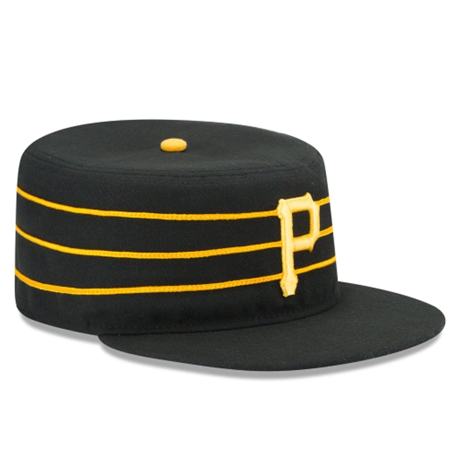 Era Pittsburg Pirates MLB Baseball Fitted Pillbox Style Cap Hat 7 3/4 ...