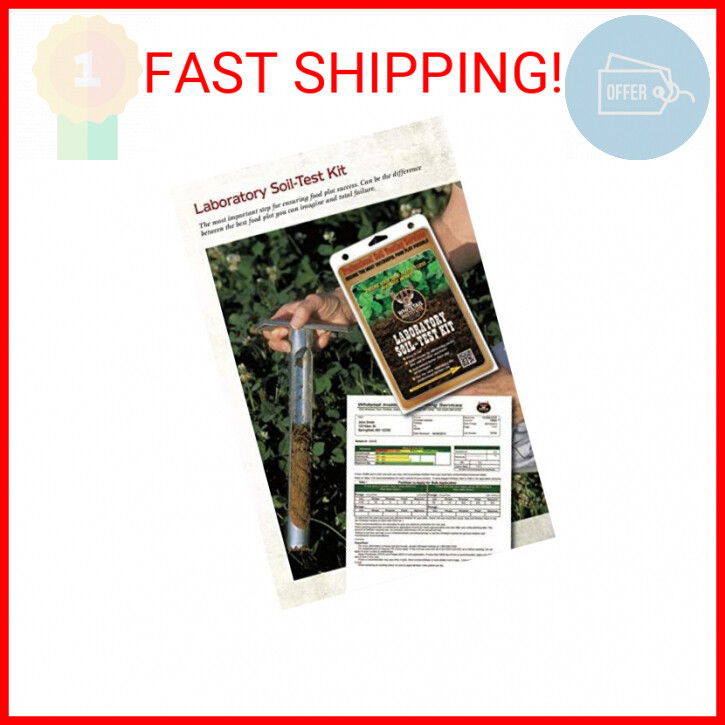 Whitetail Institute Laboratory Soil Test Kit, Ensures The Most ...