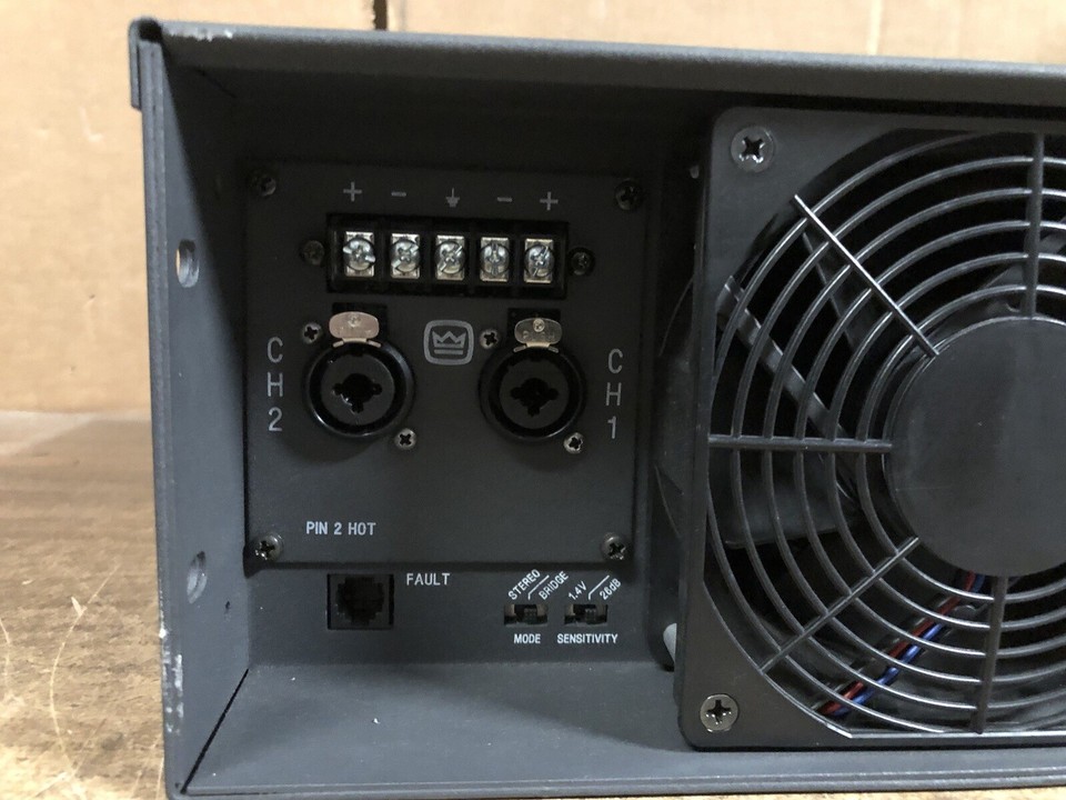 Genuine Crown CE2000 975 Watt 2 Channel Professional Power Audio ...
