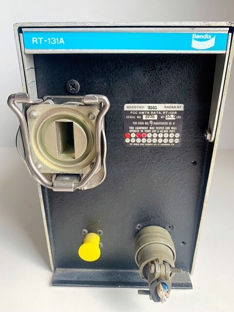 Bendix RT-131A Radar Transceiver 4000763-3101 for RDR-130 / 150 or RDR ...