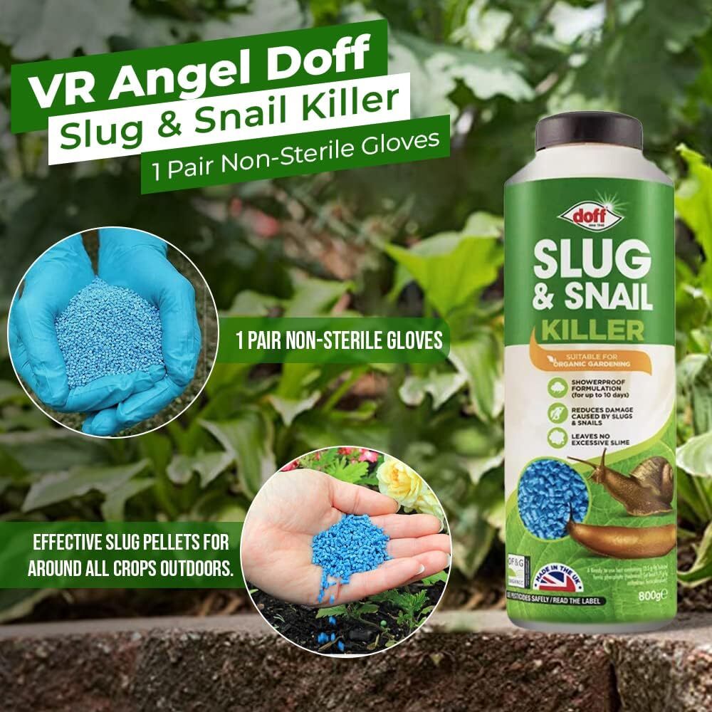 Doff Slug and Snail Killer Showerproof Slug Kill Pellets Organic ...