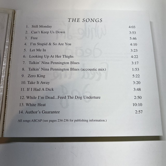 While I'm Dead Feed the Dog : CDZeene by Ric Browde (1996, Compact Disc ...