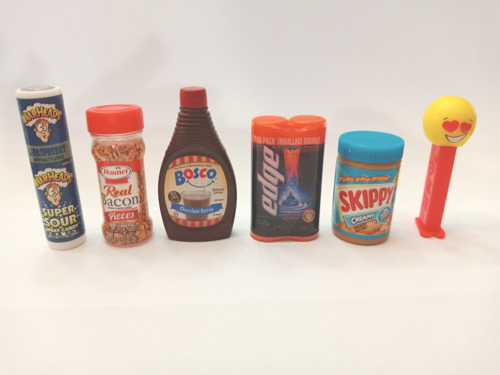 Zuru TOY Mini Brands Series 1 / 2 Lot of 6 Skippy Edge Warheads Pez ...