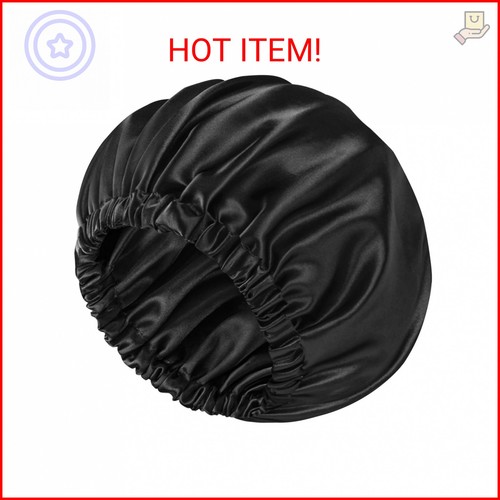 Doitory Bonnet for Sleeping Women & Men, Double Layer Silk Bonnet, Soft ...