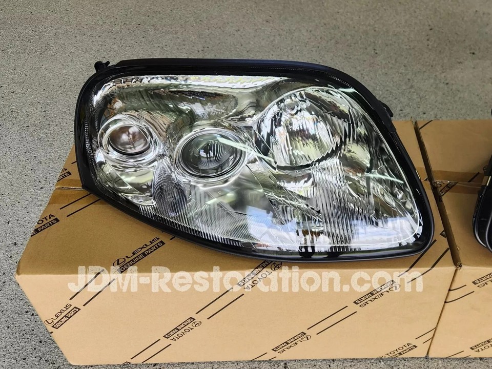 Toyota Jza80 Supra Brand New S1 Glass Headlights Genuine OEM | eBay ...