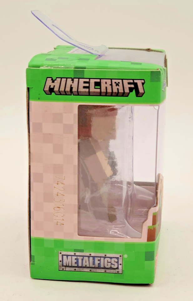 NEW Minecraft ALEX in Leather Armor Metalfigs 2.5" DIE-CAST Figure Jada ...