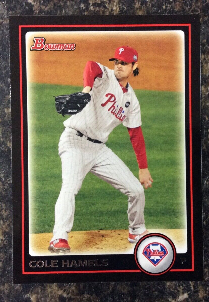 2010 Bowman Cole Hamels #102 Philadelphia Phillies | eBay