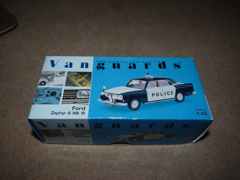 Vanguards VA46000Ford Zephyr MK6 III in West Riding Police Livery - MIB ...
