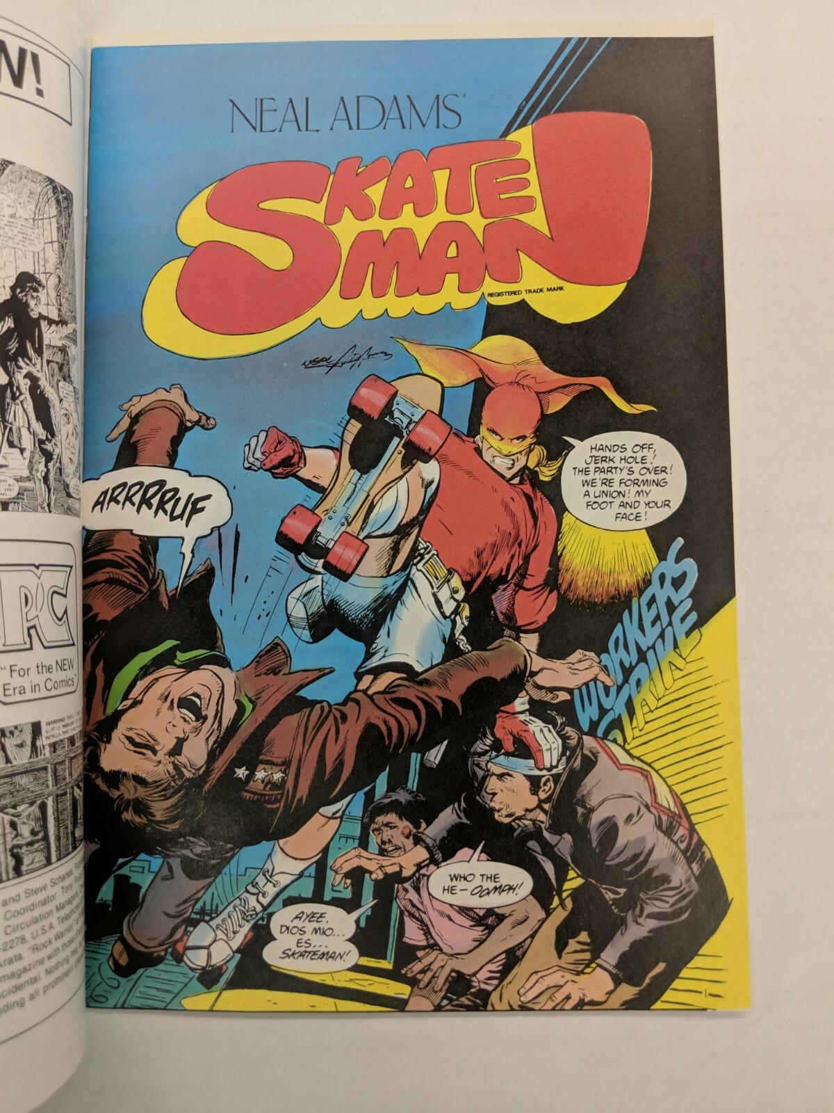 Skateman #1 1983 [VF/NM 9.0] Neal Adams High Grade Pacific Comics | eBay