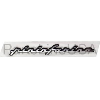 Genuine Maserati Emblem Pininifarina Inscription GranCabrio GranTurismo ...