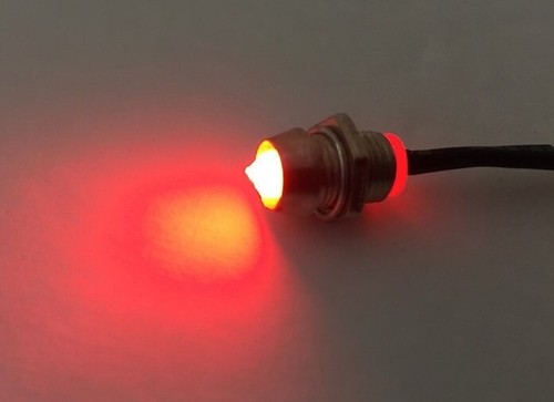 6 Volt LED Red Indicator Light--Positive or Negative Ground -R 5 | eBay