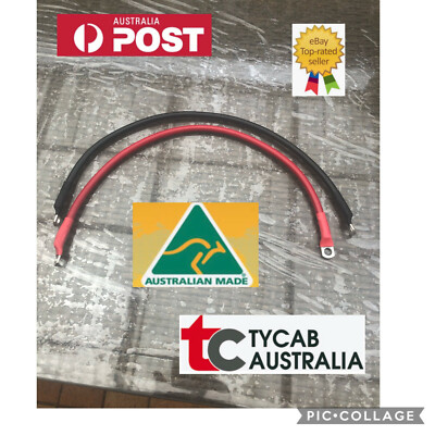 50cm 135 AMP 4B&S TYCAB BATTERY CABLE 12V LEAD JOINER SOLAR RV , 25 x 8 ...