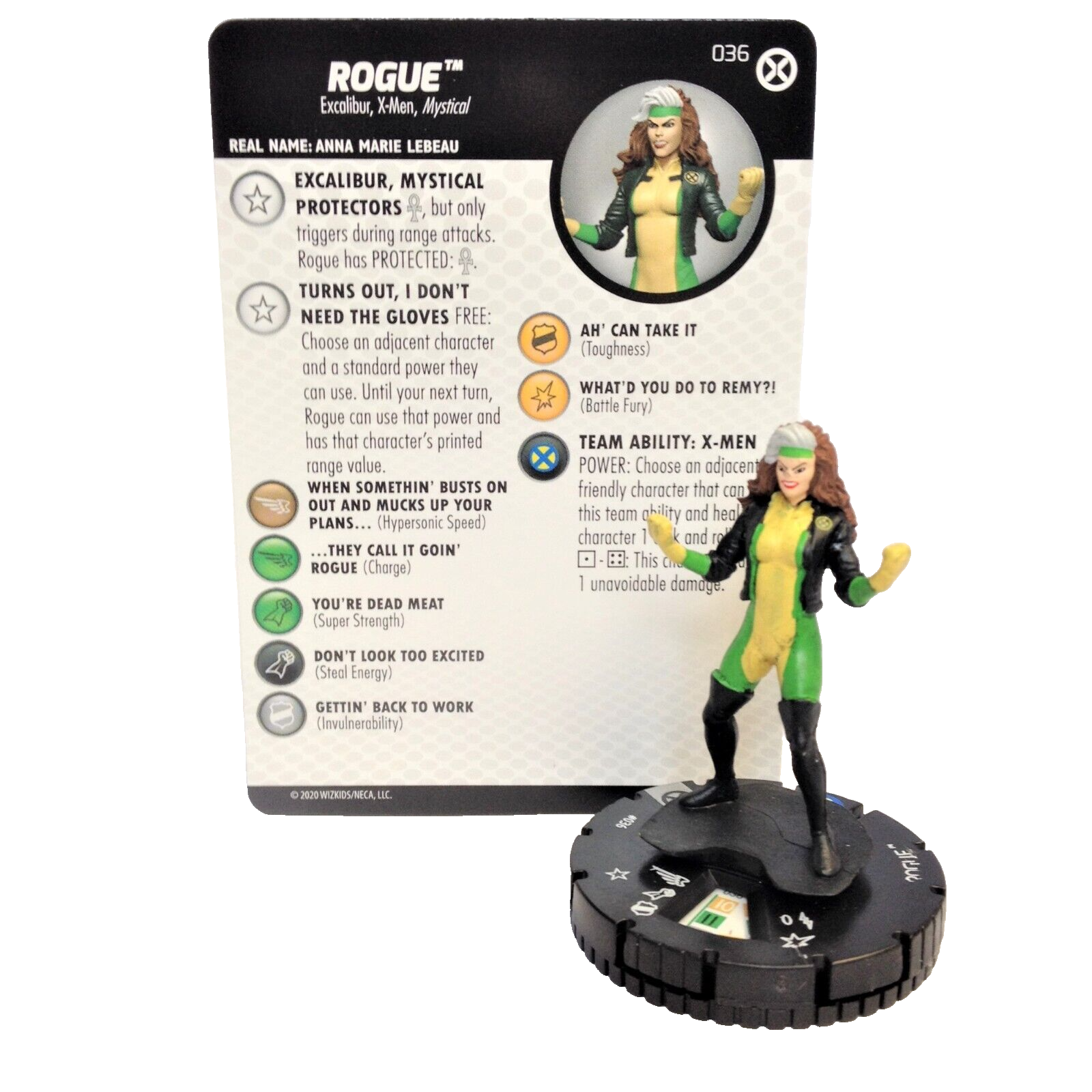 Heroclix House of X Rogue 036 Rare | eBay