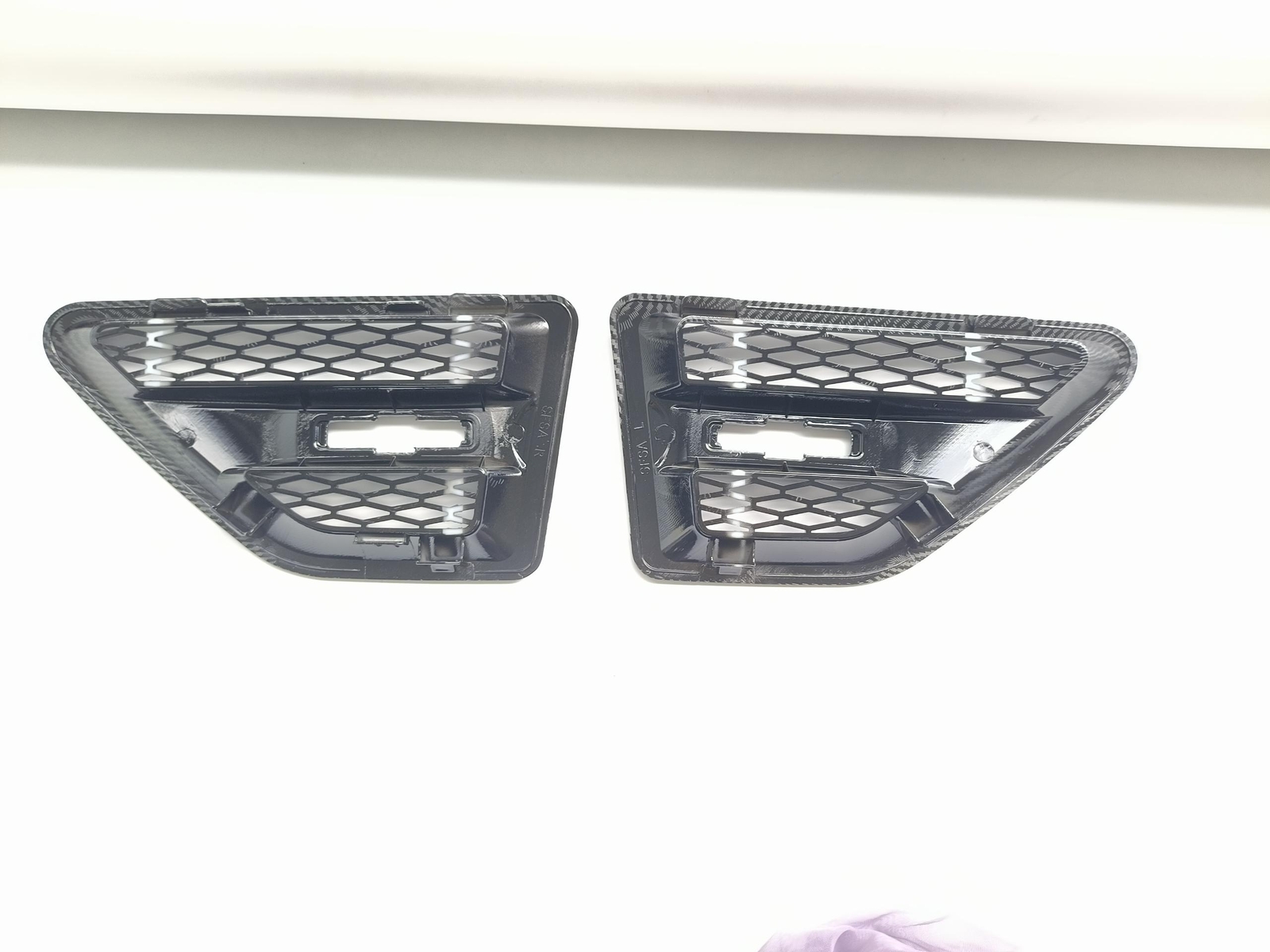 PAIR SIDE VENTS FOR LAND ROVER FREELANDER 2 FRONT WING AIR INTAKE ...