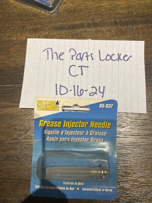 Plews 05-037 Grease Gun Injector Needle Nozzle | eBay