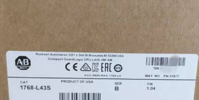 AB New Factory Sealed AB 1768-L43S Compact I/O 16Pt PLC Input Module ...
