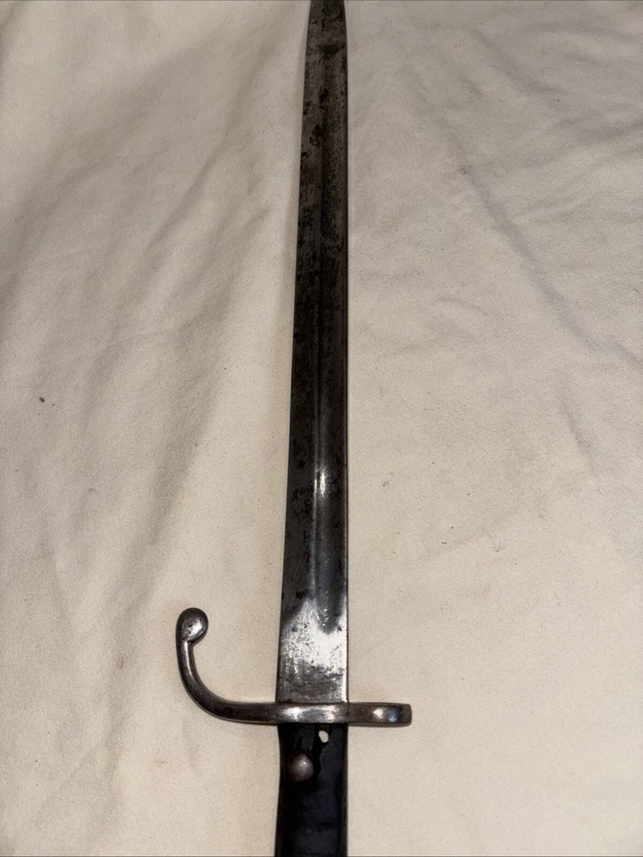 Turkish 1890 Mauser Rifle Bayonet, Ottoman Empire & WWI Era, Hooked | eBay