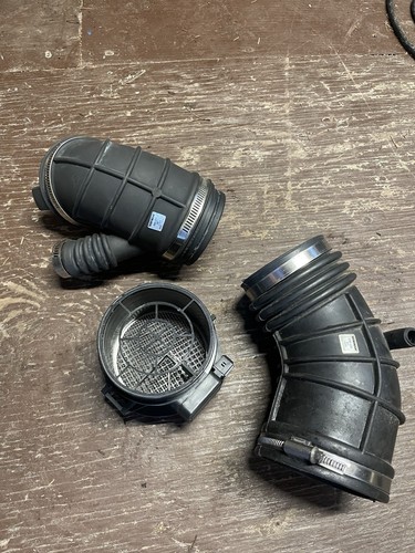 BMW e46 325I 330I M54 MAF + Air Intake Boot Hose Throttle Body Doorman ...