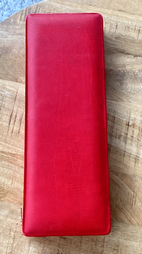 Vintage Bernat Aero Knitting Needles Set of 24 with Red Zip Case Made ...