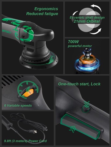 Dual Action Polisher, Auto Buffers and Polishers, DA Buffer for Car ...