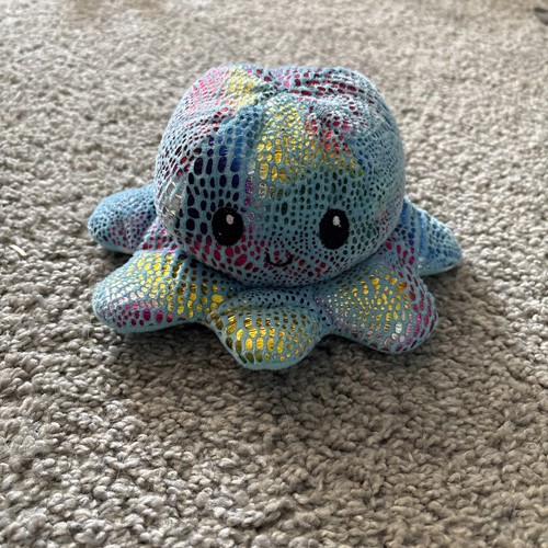TeeTurtle | The Original Reversible Octopus Plushie Shiny 8” Stuffed ...