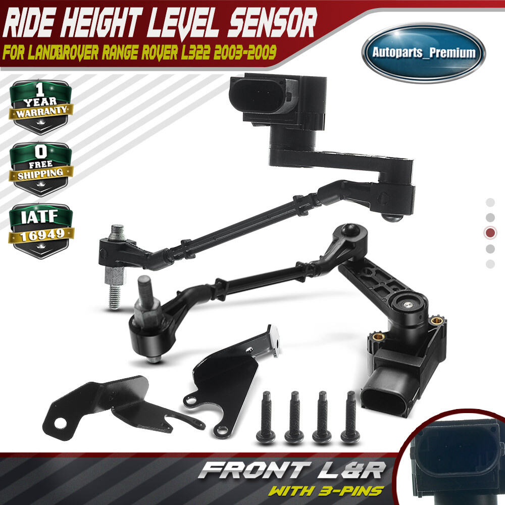 2PCS Ride Height Level Sensor Front for Land Rover Range Rover 2003 ...