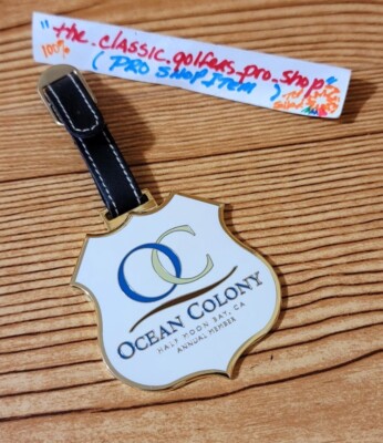 Half Moon Bay Golf Links "Oceans Colony" Bay Tag SHIPS FREE w/Buy it ...