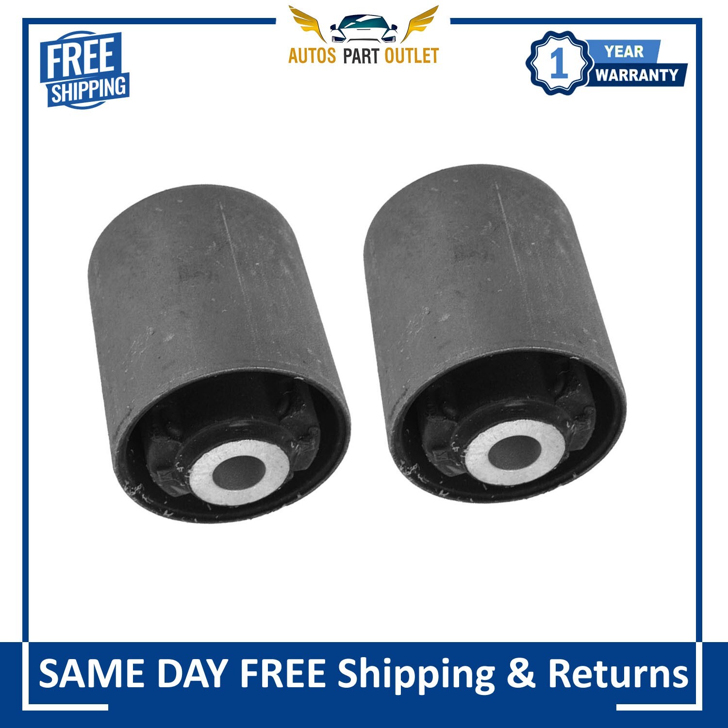 New Front Rear Lower Control Arm Bushing Forward LH & RH Pair For 2007 ...