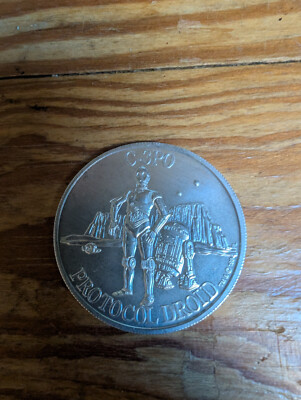 Vintage Star Wars Kenner POTF Coin C-3P0 Protocol Droid | eBay