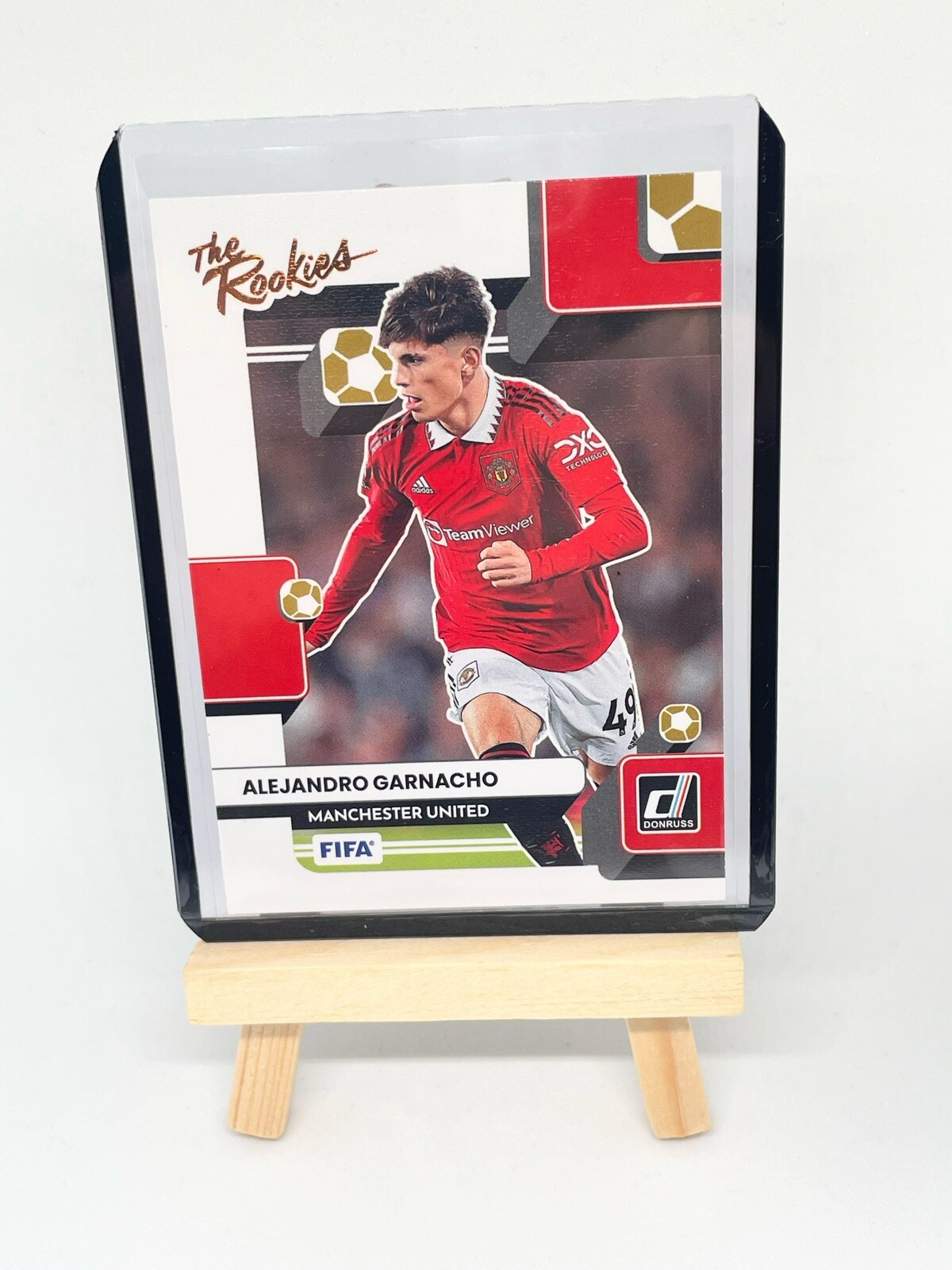 Alejandro Garnacho THE ROOKIES 22-23 Panini Donruss Soccer Insert RC ...