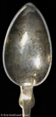 L. Chase Norwich CT Fiddleback Pure Coin Silver Spoon | Monogrammed | eBay