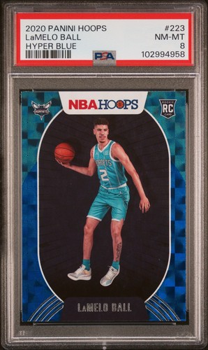 2020-21 Panini NBA Hoops - LaMelo Ball #223 Hyper Blue (RC) for sale ...