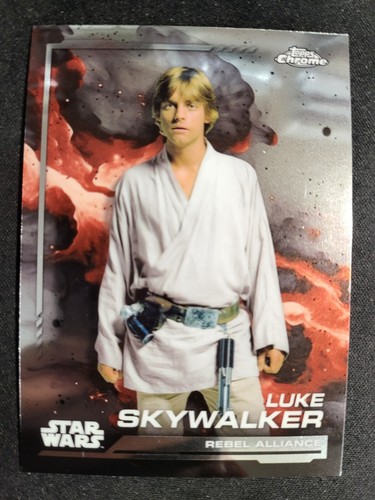 2024 Topps Chrome Star Wars Luke Skywalker Card #104 | eBay