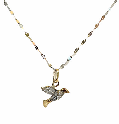 Cadena Y Dije De Colibrí Ambos Oro 10 Quilates 10k | eBay