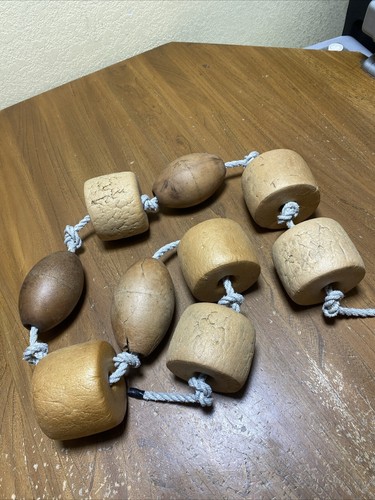 FISHING FLOATS Spongex Float Crab Buoy Rope Maritime Nautical Display ...