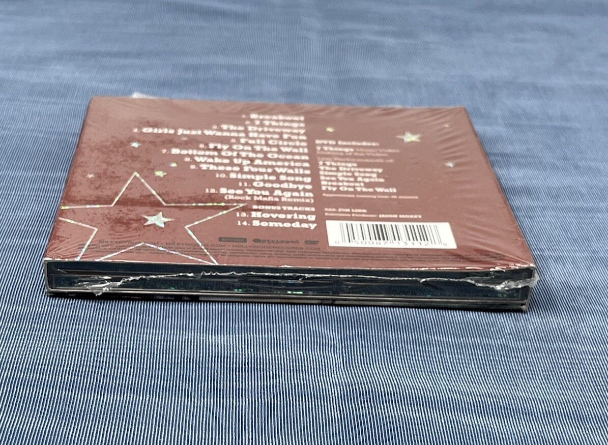 Miley Cyrus: Breakout "Platinum Edition" CD/CD-Rom/DVD(2008) 14 Tracks ...