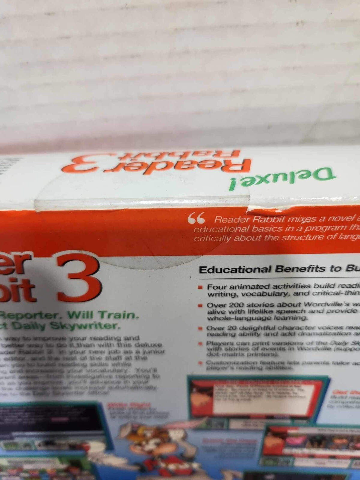 The Learning Company READER RABBIT 3 for sale online | eBay