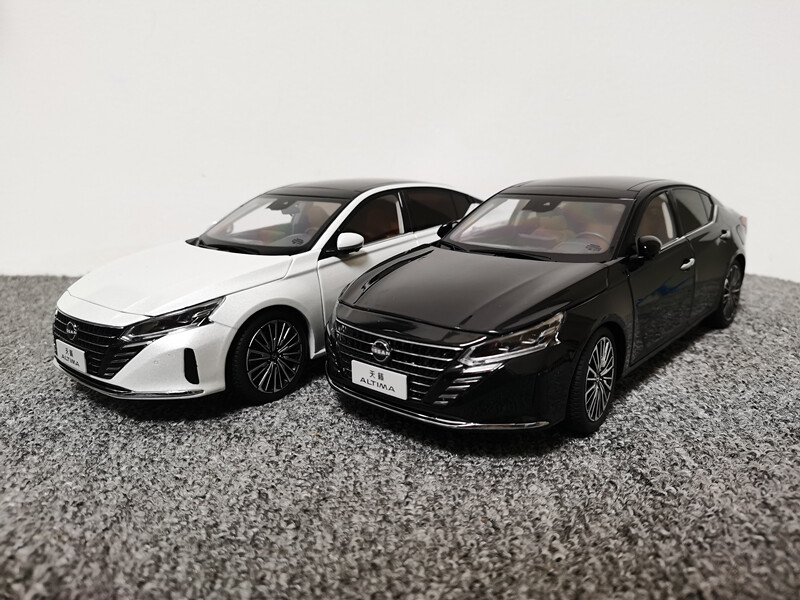 1/18 Nissan Altima Teana 2022 Metal Diecast Model Car Toy White / Black ...