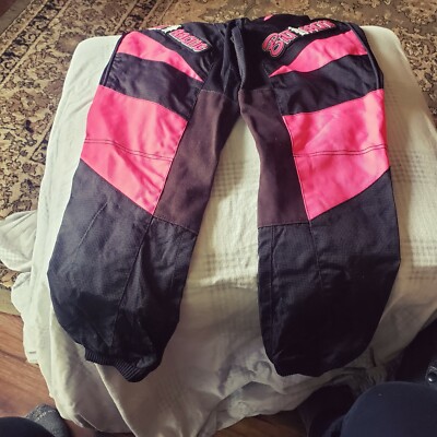 BILT MOTOCROSS BIKE RACING PANTS (womens SIZE 3/4) waterproof coated | eBay