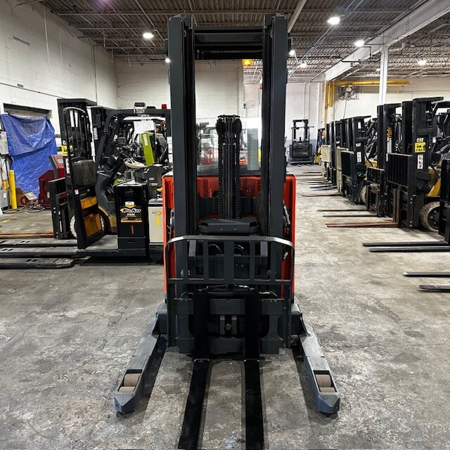 2019 Toyota 9BDRU15 3000lb Used Double Reach Forklift Sideshift 207 ...