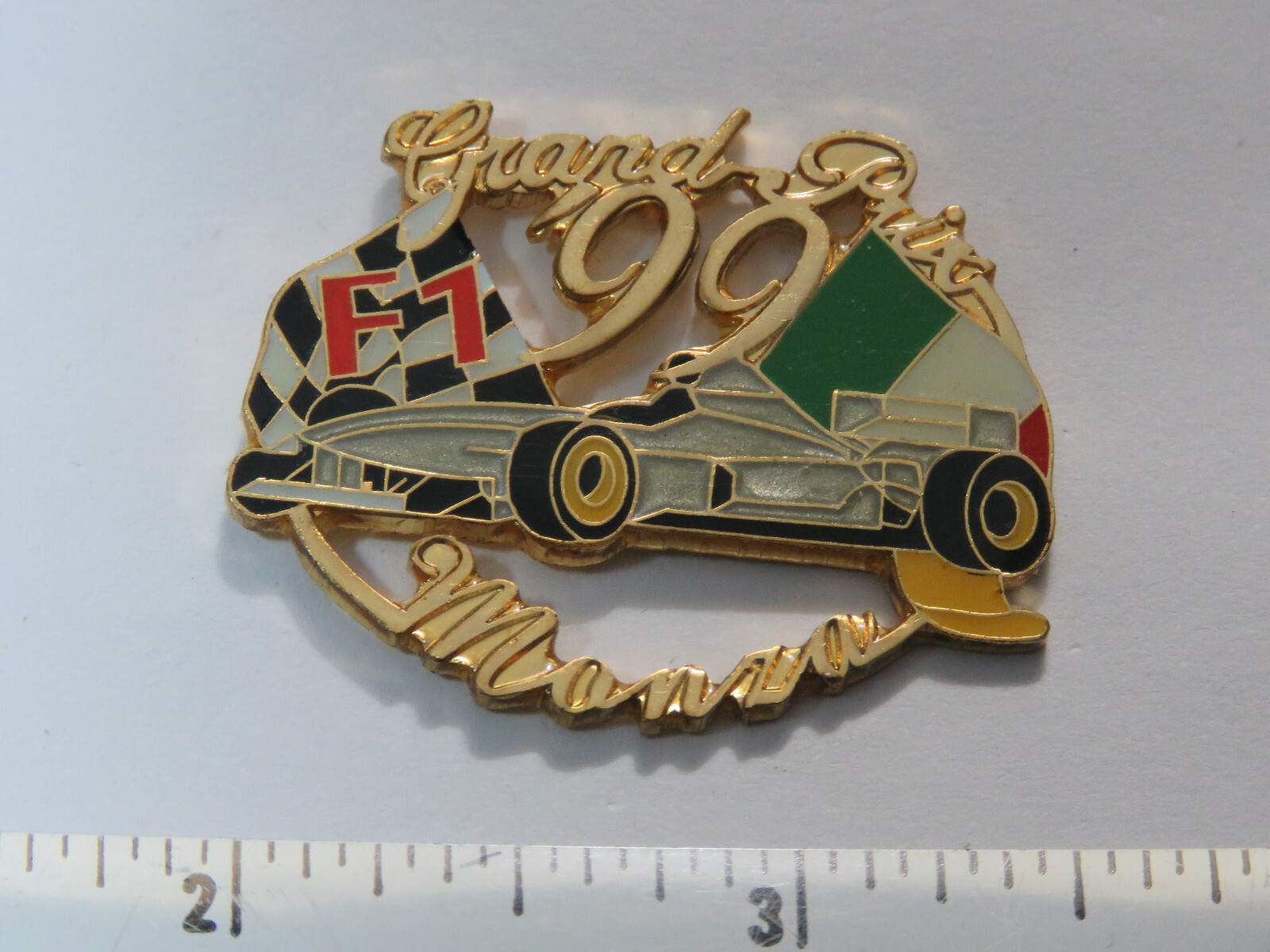 1999 Grand Prix Monza Race Track F1 Racing Pin Hat Tack Lapel Pin | eBay