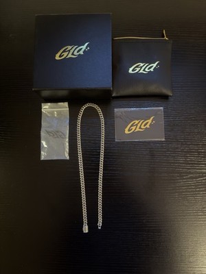 GLD Miami Cuban Chain 5mm White Gold Tone 18 Inch + Warranty Card | New ...