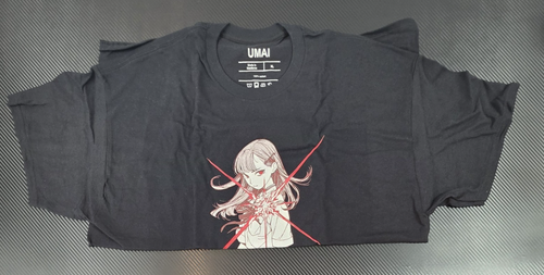 Umai Men's XL Anime Girl The Eyes Are Useless When The Mind Is Blind ...