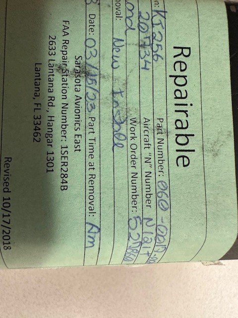 BENDIX/KING KEA 130A ENCODING ALTIMETER P/N 5934P-3XX- As Removed | eBay