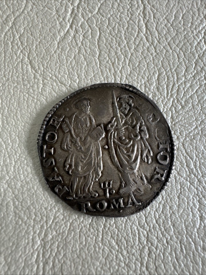 Papal States Giulio – Pope Julius II (1503–13) Della Rovere Silver Coin ...